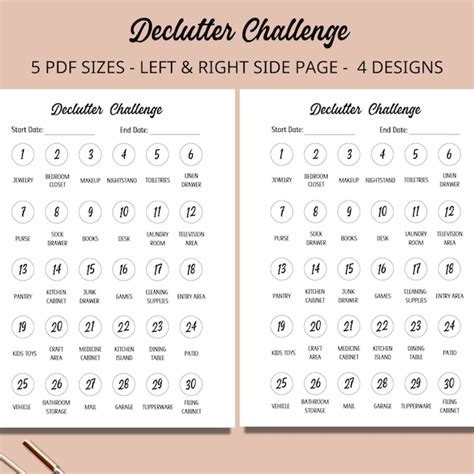Declutter Planner Etsy