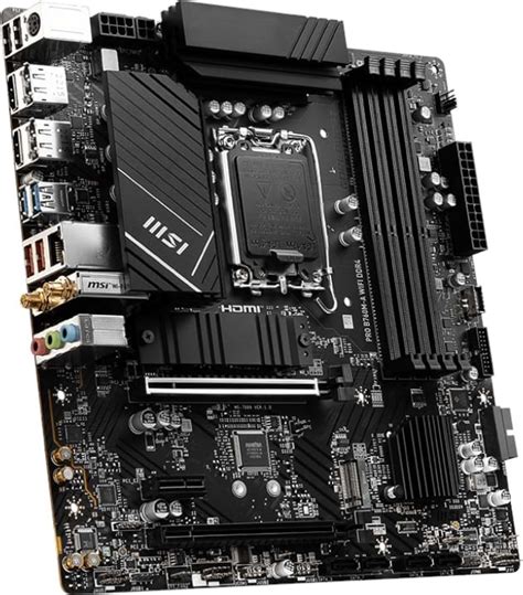 Msi Pro B M A Wifi Ddr Intel B Raptor Lake Lga Micro Atx Desktop Motherboard Wootware