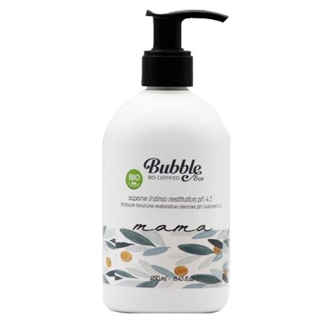 Bubble E Co Sapone Intimo Restitutivo Ph 45 250 Ml Linea Mamma