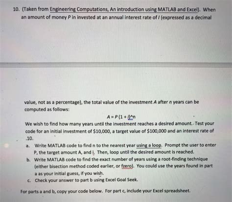 Solved 10 Taken From Engineering Computations An