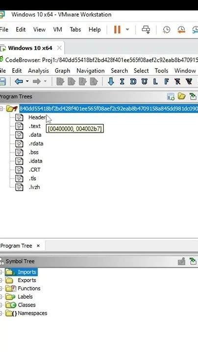 part 3 reverse engineering understanding ghidra user interface