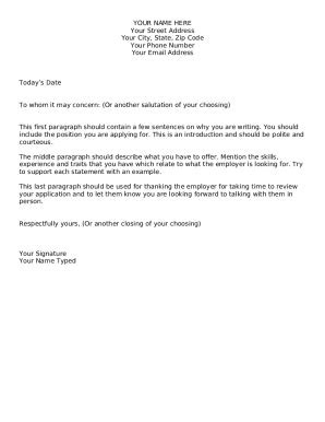 Line 1 Your Name Street Address City State Zip Code Doc Template PdfFiller