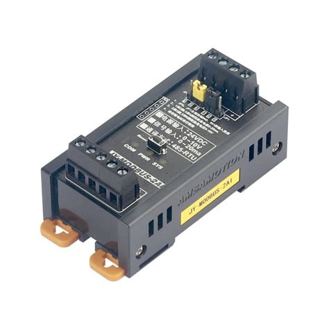 Jy Modbus 2ai Modbus Rtu Analog Input Module 2ai Rs485 Amsamotion