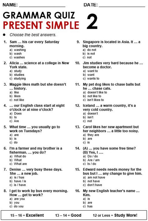 Past Simple Quiz Grammar Englishclub Past Simple Present Simple Hot