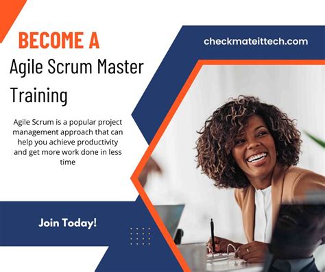 Join The Agile Scrum Master Training By Checkmateittech Checkmateittech Posted On The Topic