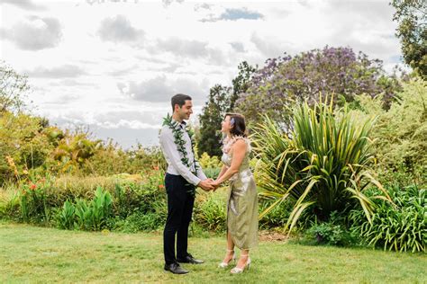 Kula Botanic Garden Maui Hi Elopement Package Simply Eloped