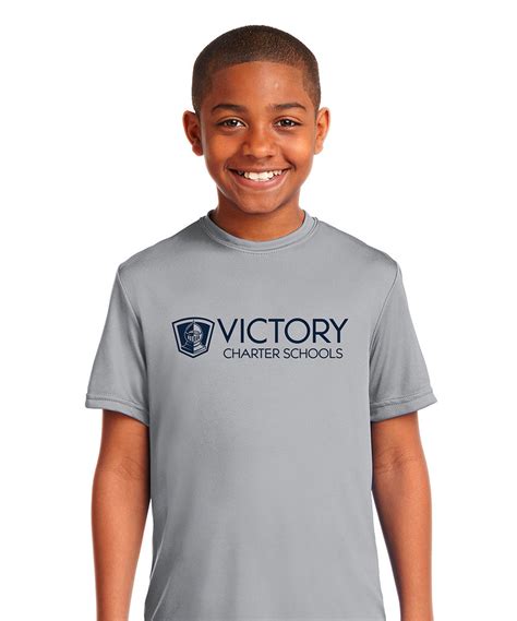Youth Sizes Middle And High School Sport T Shirt Victory Charter S