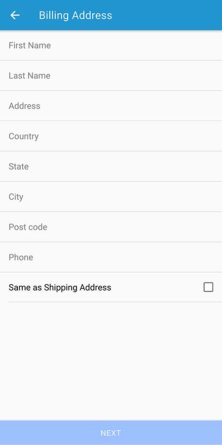 React Ecommerce Universal Ios And Android Ecommerce Store Full Mobile