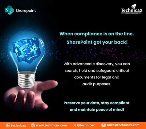 Technicax On Linkedin Sharepoint Compliancemadeeasy Ediscovery