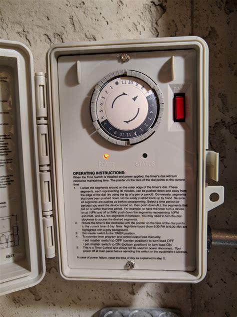 Swimming Pool Timer DIY Home Improvement Forum