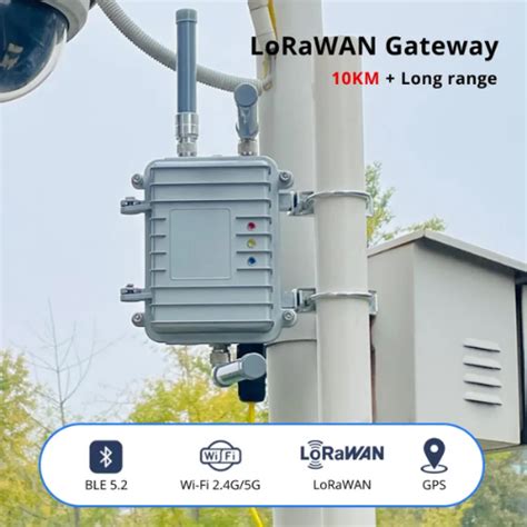 Outdoor Long Range Iot Gateway With Lorawan And Bluetooth Gaotek Gao Tek