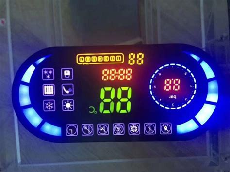 common cathode 4 digit led 7 segment display rgb custom led display