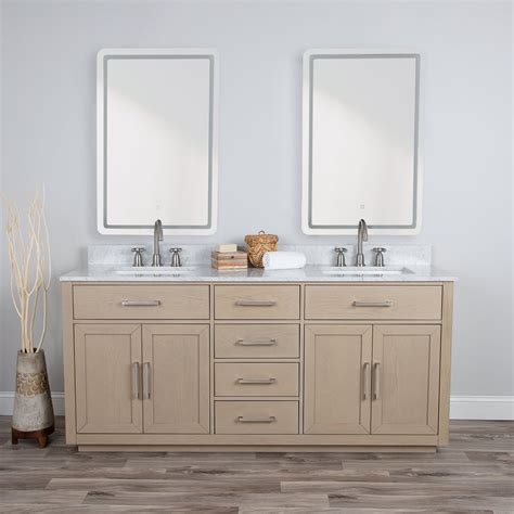 White Oak Bathroom Cabinets Rispa