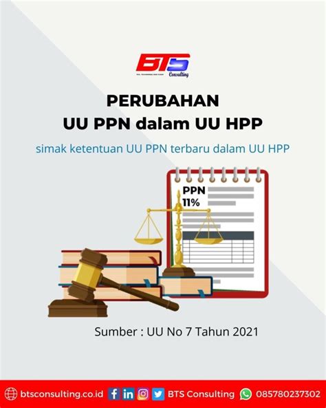 Perubahan Uu Ppn Dalam Uu Hpp Simak Ketentuan Uu Ppn Terbaru Dalam Uu Hpp Berkah Tangguh