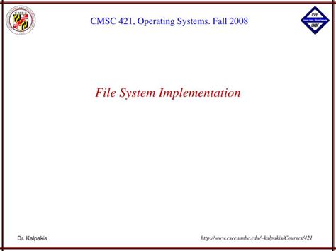 Ppt File System Implementation Powerpoint Presentation Free Download