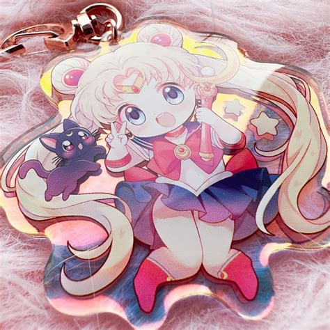 Sailor Moon Keychain 🌙 Lokyinhouse Pins
