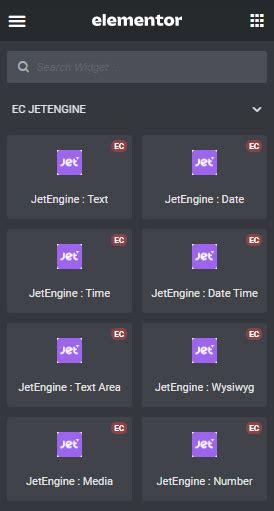 jetengine custom fields essential classy addons for elementor
