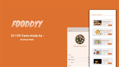 Food Delivery App Case Study On Behance