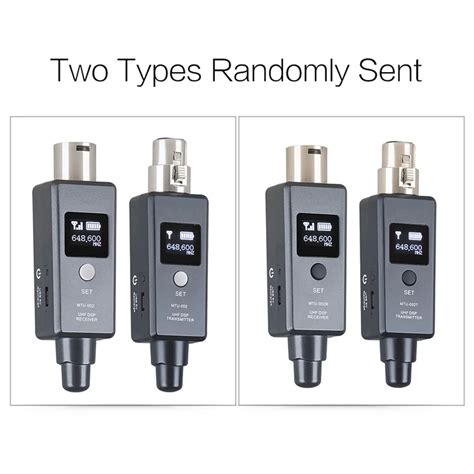 UHF Wireless XLR Speaker Transmitter Professional Audio