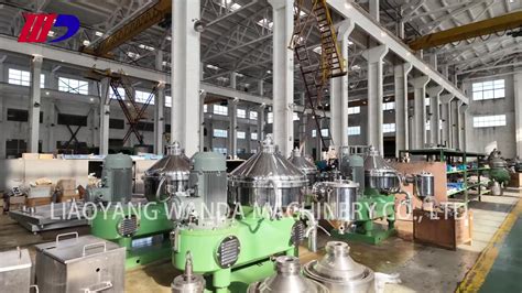 New Customized Lanolin Extraction Disc Centrifuge Wool Washing