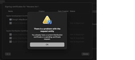 Why Does New Mac Book Xcode Signing And Capabilities Get No Signing