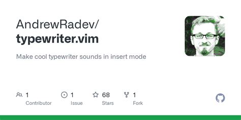 GitHub AndrewRadev Typewriter Vim Make Cool Typewriter Sounds In