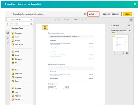 Docusign Template Download Web Free Esignature Template Downloads