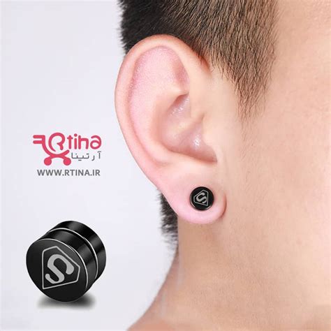 قیمت و خرید پیرسینگ مگنتی گوش آهنربایی بدون سوارخ گوش