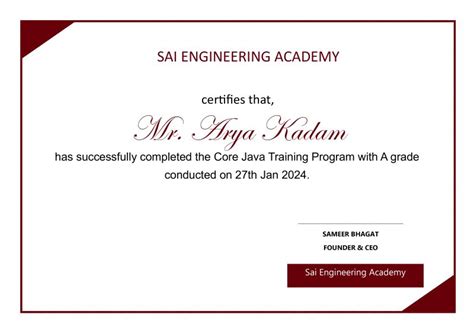 Arya Kadam On Linkedin Java Programming Learning Achievement Coding
