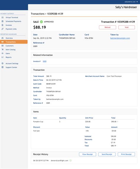 Transaction History In Swipesimple Dashboard Support Center