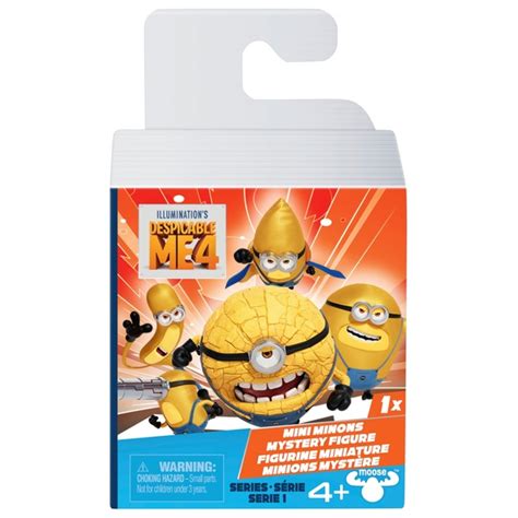 Despicable Me 4 Mystery Minions Mini Figure Assortment Smyths Toys Uk