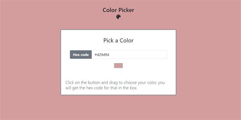 Github Anshulsoni4color Picker Webapp