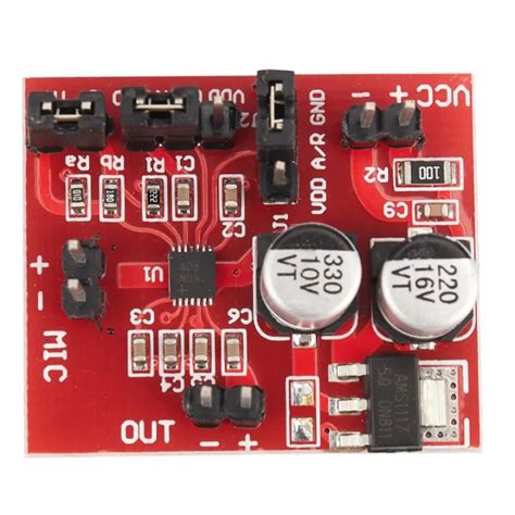 New Max9814 Electret Microphone Amplifier Module Agc Function Dc 36
