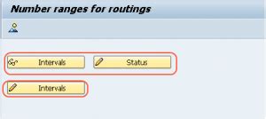 Define Number Ranges For Routings In SAP SAP Tutorials