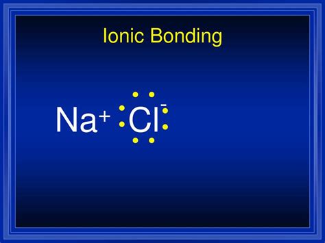 Ppt Chapter 15 Ionic Bonding And Ionic Compounds Powerpoint Presentation Id 566747
