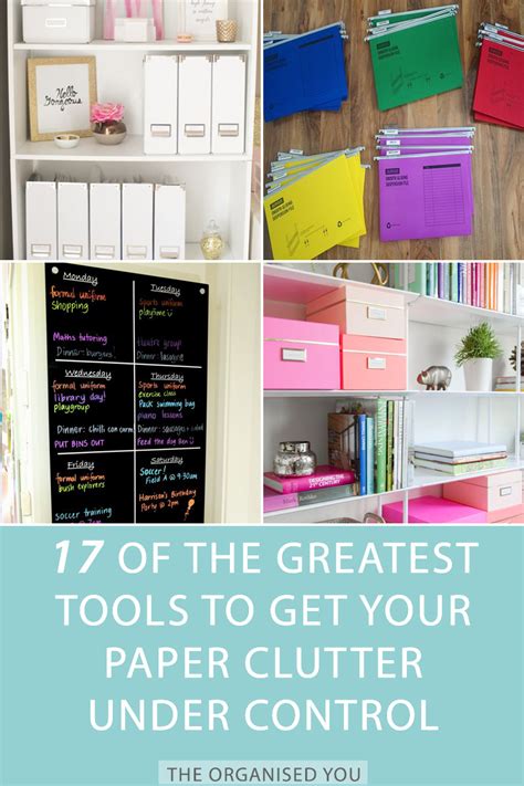 How To Organise The Paper Clutter Inspiration Blog Home Organisation The Organised You