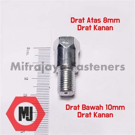 Jual Baut Sambungan Spion [ 10 Kanan 8 Kanan ] Shopee Indonesia