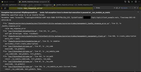 Error While Forwarding Messages From Subscription To A Queue On