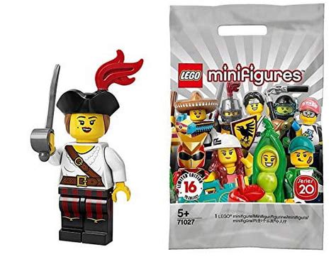 Lego Series 20 Mini Brick Figures Set Pirate Girl 71027