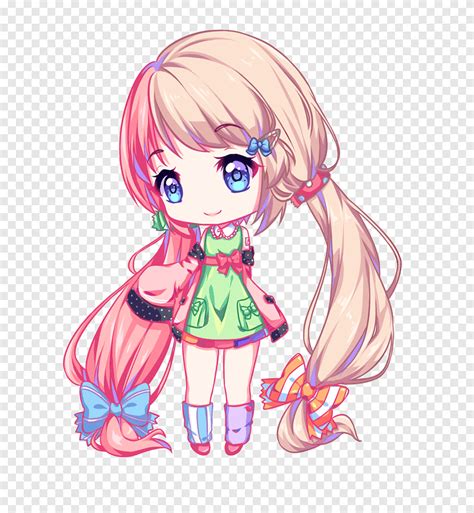 Anime Artist Girl Chibi