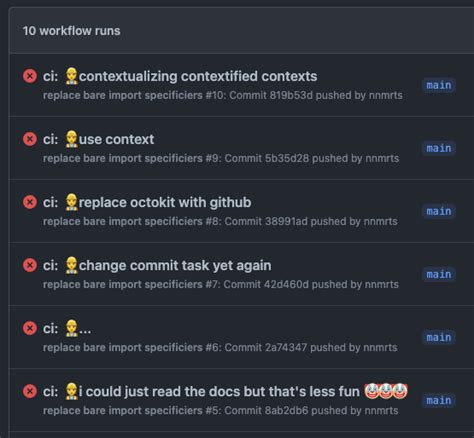 slowly going mad debugging my github actions r programmerhumor