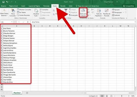 Como Separar Texto No Excel Em Mais De Uma Coluna