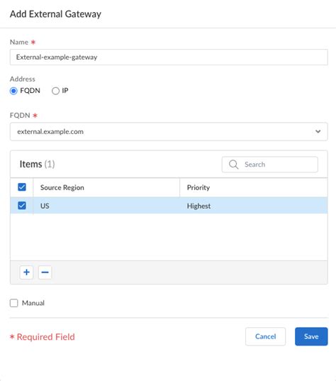 Configure Gateways For The Prisma Access Agent