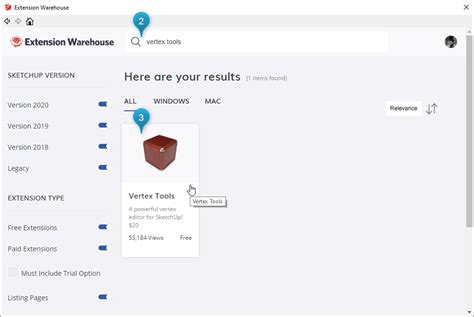 Manual Getting Started — Vertex Tools