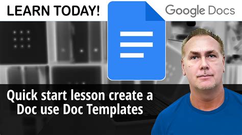 Learn Docs Page Setup Quick Start Lesson Create A Doc Use Doc Templates