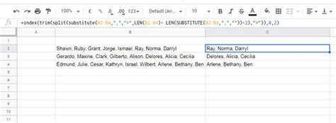 Extract Last N Values From A Delimiter Separated String In Google Sheets