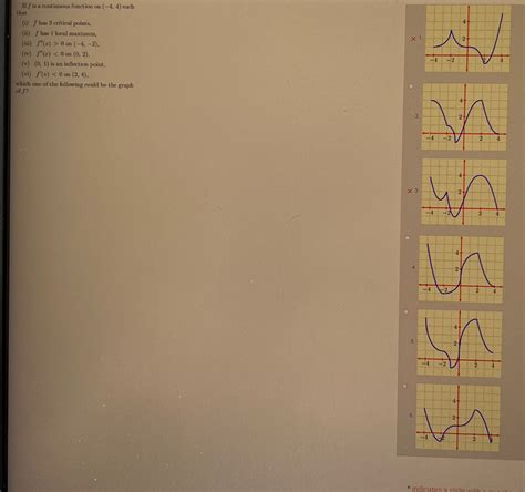 solved if f ﻿is a continuous function on 4 4 ﻿such