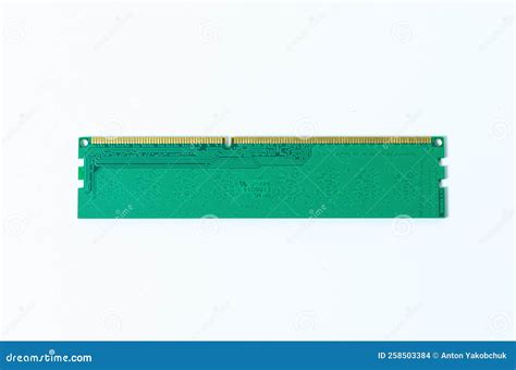 Computer Memory Card Close Up Memory Socket On Board Computer Server Stock Photo Image Of