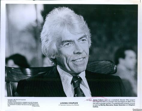 1980 Photo Star Of Comedy Loving Couples Actor James Coburn As Walter