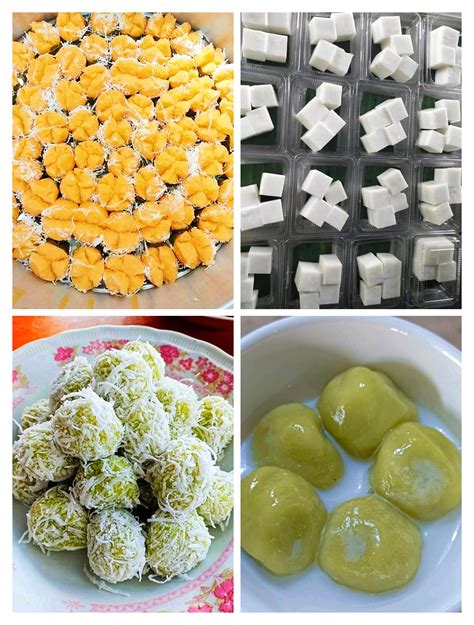 ขนมไทยคุณกานต์ ขนมไทยวันนี้ 17 3 2568 1 ขนมตาล เนื้อตาลแท้ 2 วุ้นกะทิมะพร้าวอ่อน 3 ขนมต้ม 4